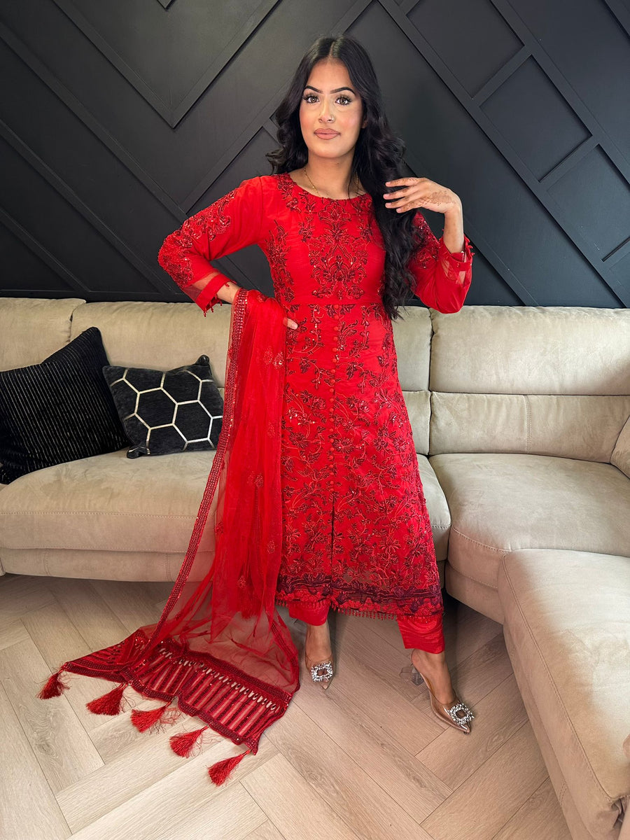 Shamyza - Red – Zee Boutique