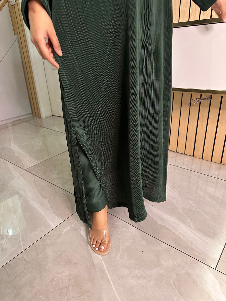 Crushed Couture by Raniya - Emerald – Zee Boutique