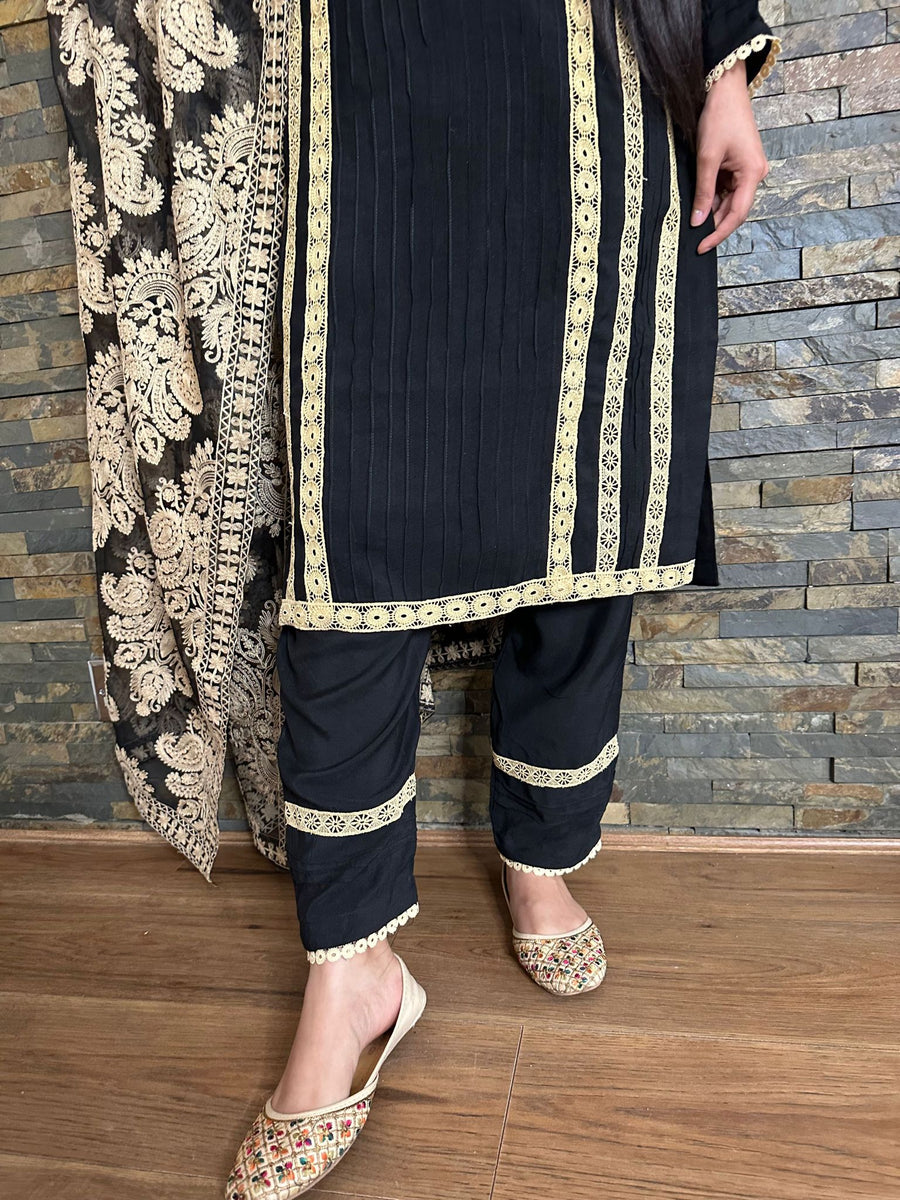 Malhoon - Black U3-C2 – Zee Boutique