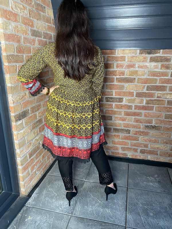 Hansa - Red & Yellow – Zee Boutique