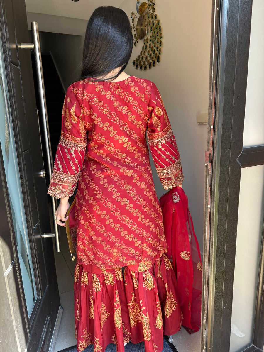 Isma- Red – Zee Boutique